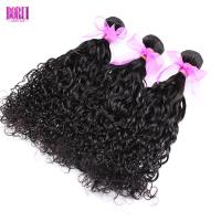 China Wet And Wavy Human Hair , Water Wave Human Hair No Tangle Dyed Bleach Soft for sale
