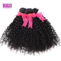 China Kinky Curly Virgin Peruvian Human Hair 100% Virgin Peruvian Hair Deep Curly Bundles for sale