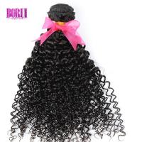 China Kinky Curly Virgin Peruvian Human Hair 100% Virgin Peruvian Hair Deep Curly Bundles for sale