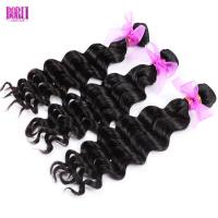 China Cuticle Aligned Indian Human Hair Extensions 10A Grade No Shedding Soft for sale