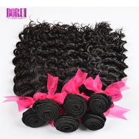 China Peruvian Deep Wave Bundles With Closure 8-30 inch for sale