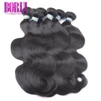 China No Smell Brazilian Remy Human Hair , Human Hair Weft Bundles Body Wave for sale