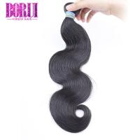 China No Smell Peruvian Body Wave Bundles With Closure No Shedding Double Hair Weft for sale