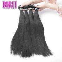 China Unprocessed Brazilian Virgin Human Hair Soft Silky Straight Optional Texture for sale