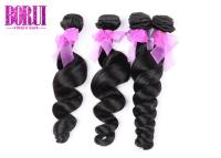 China Loose Wave Indian Human Hair Extensions Bundles 3 4 Bundles Natural Color for sale