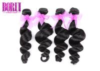 China No Shedding Raw Indian Loose Wave , Cuticle Aligned Hair From Very Young Girls for sale