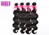 China Malaysian Body Wave Bundles , Malaysian Remy Hair Extensions Straightened for sale