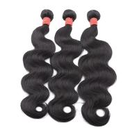 China Grade 10A 100% Human Hair Weave Bundles Body Wave Natural Color Peruvian Hair for sale
