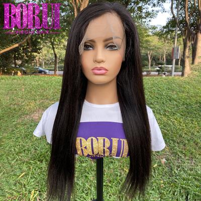 China High Quality Virgin Yaki Straight Human Hair Wig Lace Frontal Wigs for sale