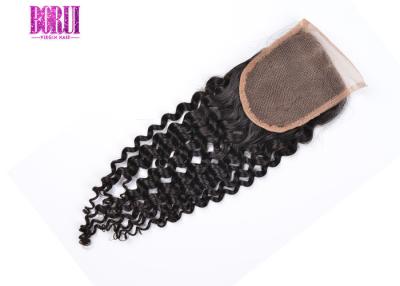 China 100% Brazilian Deep Wave Free Part Closure 4*4 Lace Closure ALL Color Available for sale