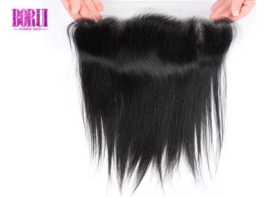 China Natural Human Hair Lace Frontal 100% Straight Unprocessed Brazilian Customized Length for sale