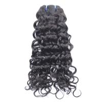China Water Wave Human Hair Weave 8-26 Inch Extension Remy Curly 1/3/4 PCS Hair Bundle for sale