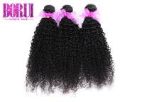 China Cuticle Aligned Kinky Curly Human Hair Virgin Malaysian Bundles Extension for sale