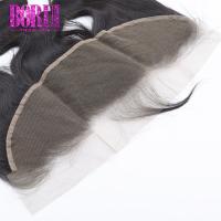 China Ear To Ear Body Wave Human Hair Lace Frontal 13*4 Frontal Virgin Length 8-24 for sale