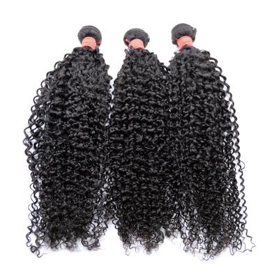 China Human Virgin Cuticle Hair Weave Kinky Curly 100% Hair bundle Narural color Extension for sale