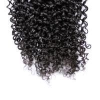 China Human Virgin Cuticle Hair Weave Kinky Curly 100% Hair bundle Narural color Extension for sale