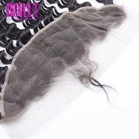 China Kinky Curly Peruvian Human Hair Lace Frontal 13x4 With Baby Hair Fashion for sale