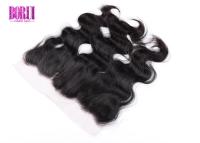 China Brazilian Virgin Human Hair Lace Frontal 13x4 Pre Plucked Hairline With Baby Hair Body Wave for sale
