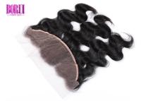 China Brazilian Virgin Human Hair Lace Frontal 13x4 Pre Plucked Hairline With Baby Hair Body Wave for sale
