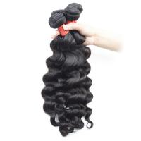 China Loose Wave Bundle Human Hair Weave Cuticle Aligned Curly Hair Extension For Black Women for sale