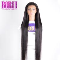China Wholesale Cheap Price 10a Unprocessed Brazil Straight  Human Hair Lace Frontal wigs for sale