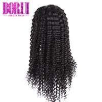 China Natural Color Curly Lace Front Wig, 13*6 Deep Parting Human Hair Wigs for sale