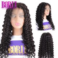 China Malysion Human Hair Lace Front Wigs Deep Wave Curly Hd Lace Front Braided for sale