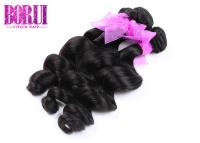 China Long Lasting Malaysian Loose Wave Hair Optional Texture No Shedding Unprocessed for sale