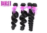 China Virgin Loose Wave Malaysian Human Hair Bundles Customized Size Any Colors for sale
