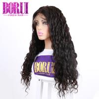 China Water Wave Brazilian Human Hair Wigs Human Hair Lace Front Cuticle Aligned Hair Wig for sale