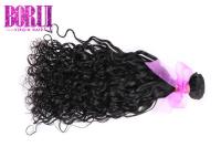 China Virgin Malaysian Human Hair 3 Bundles With Closure Water Wave 8-26 Inch for sale