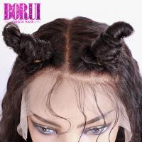 China 180% Density Human Hair Lace Front Wigs Water Wave Brazilian With Baby Hair for sale