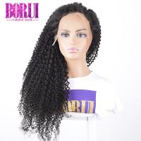 China Kinky Curly Custom Lace Wigs Lace Frontal Wig Cuticle Aligned Virgin Soft Smooth for sale