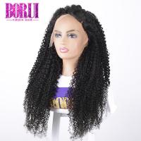 China Kinky Curly Custom Lace Wigs Lace Frontal Wig Cuticle Aligned Virgin Soft Smooth for sale