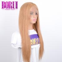 China Brazilian Straight Wave Hair #27 Full Lace With Baby Hair for sale