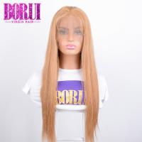 China Brazilian Straight Wave Hair #27 Full Lace With Baby Hair for sale
