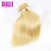 China Indian Blonde Extensions Real Hair , Blonde Real Hair Extensions Real Hair With 4*4 Lace Closure for sale