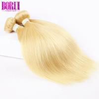 China Indian Blonde Extensions Real Hair , Blonde Real Hair Extensions Real Hair With 4*4 Lace Closure for sale
