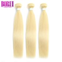 China Silky Straight Wave Hair Extension , 613 Blonde Bundles With 4*4/13*4  Lace Closure for sale