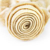 China Soft Blonde Human Hair Extensions 13*4 Lace Frontal 613 Blonde Deep Curly 10A for sale