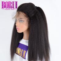 China Brazilian Transparent Lace Frontal With Bundles , Cuticles Aligned Hair Kinky Straight for sale