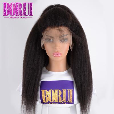 China Brazilian Transparent Lace Frontal With Bundles , Cuticles Aligned Hair Kinky Straight for sale