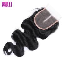 China Unprocessed Loose Wave 3 Bundles With Closure , Virgin Human Hair Bundles for sale
