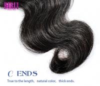 China Unprocessed Loose Wave 3 Bundles With Closure , Virgin Human Hair Bundles for sale