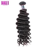 China Pre Plucked Human Hair Weave Deep Wave 4x4 Lace Closure With Baby Hair for sale