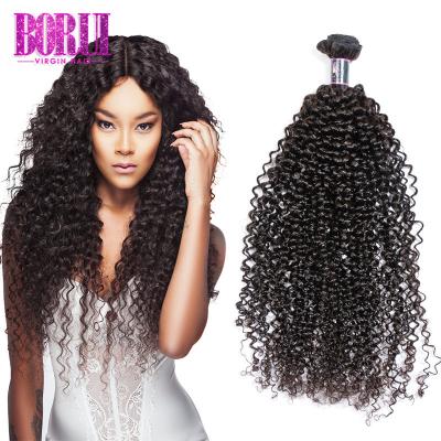 China Customized Part  Virgin Peruvian Human Hair With Closure Peruvian Virgin Jerry Curly for sale