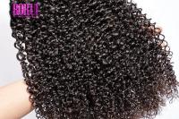 China Customized Part  Virgin Peruvian Human Hair With Closure Peruvian Virgin Jerry Curly for sale