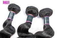 China Unprocessed Virgin Peruvian Human Hair Lace Closure 12A Luxury Loose Wave for sale
