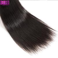 China Brazilian Untreated 12a Straight Human Hair , 13 * 6 Swiss Lace Frontal for sale