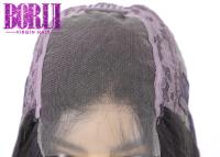 China Unprocessed Custom Lace Wigs Brazilian 4*4 Lace Closure Wig Straight 180% Density for sale